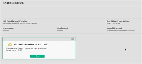 intelligent provisioning an error occurred while hewlett packard