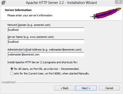 installation wamp apache mysql php on microsoft