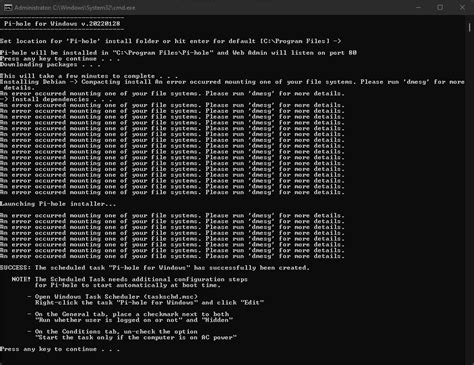 install fails with curl 6 could not resolve host install pi hole