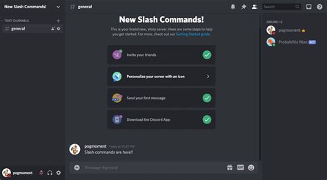 we can now make custom slash commands using bots discordapp