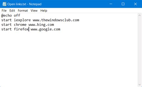 create single desktop shortcut to open multiple web pages