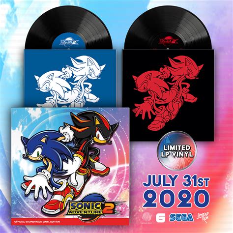 Sonic Adventure 2 2lp Vinyl Soundtrack Limited Run Games