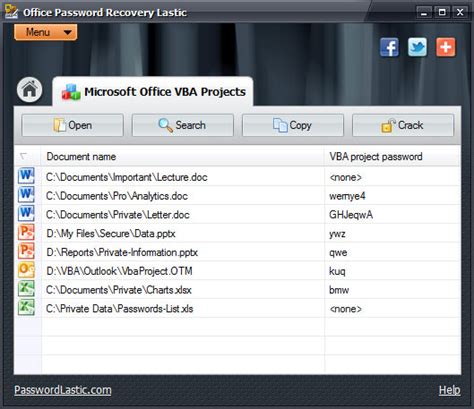 crack vba project password