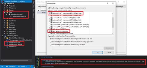 c how to deploy a windows form winform application with its