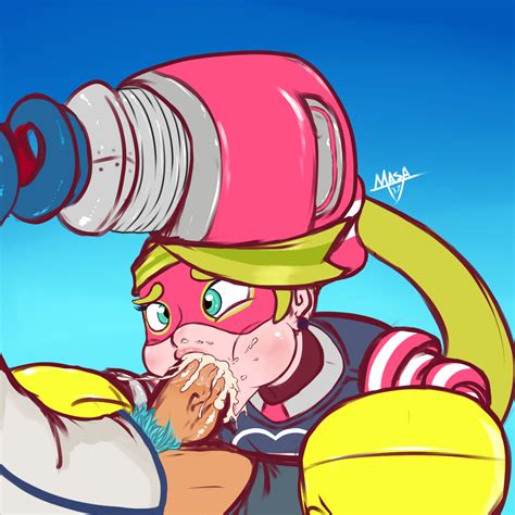 rule 34 2017 arms game boxing gloves cum cum in mouth
