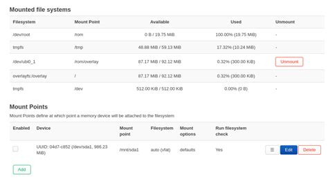 is dev ubi0 1 overlay or rom overlay for developers openwrt