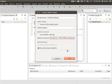compiling eclipse manually brl cad
