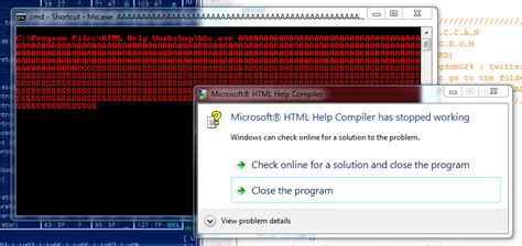 html help workshop 1 4 buffer overflow seh poc windows dos exploit