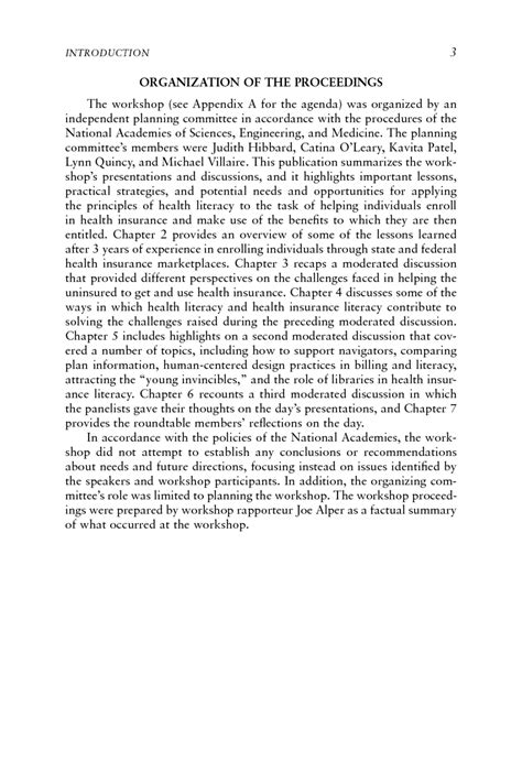 1 Introduction Health Insurance And Insights From Health Literacy
