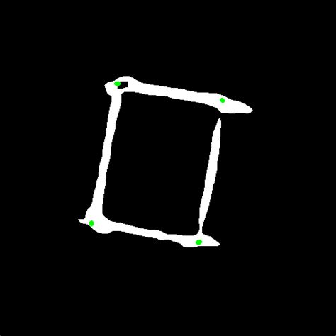 python extracting the dimensions of a rectangle stack