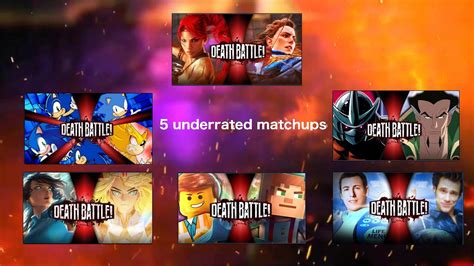 5 matchups i find underrated deathbattlematchups