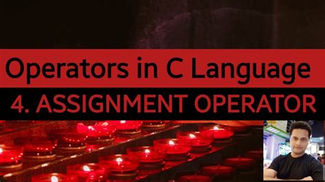assignment operators in c language youtube