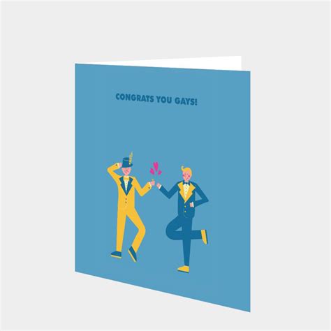 Gay Wedding Card Boomf