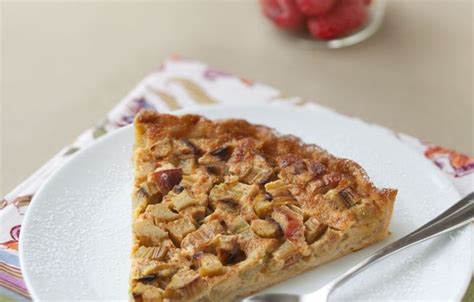 Tarte à La Rhubarbe Facile Et Rapide Recette De Tarte à La Rhubarbe