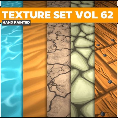 3d model terrain vol 62 game pbr textures cgtrader