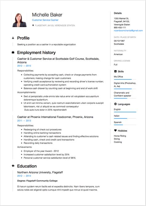 40 Cashier Resume Samples Free For Your Application