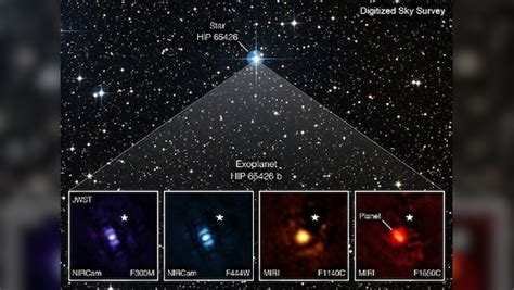 Nasas James Webb Telescope Captures Its First Image Of Exoplanet