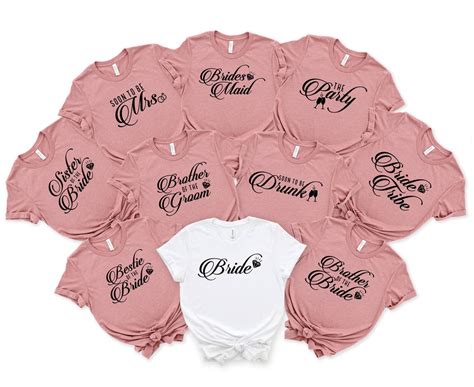 Bachelorette Shirts Wedding Custom Bridesmaid T Bachelorette