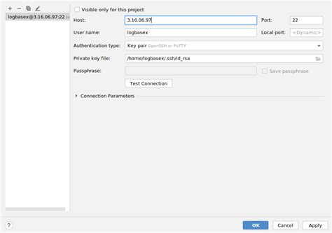 secure remote database connection logbasex meet coding