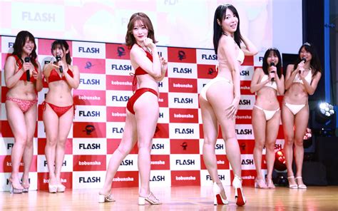 水着姿で登場「ミスflash」グランプリ 橘舞、井上晴菜、弓川いち華「自分を変える第1歩」 芸能写真ニュース 日刊スポーツ