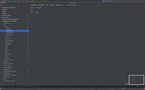 phpstorm debug session was finished without being paused