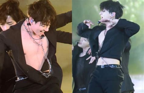 Ptd Seoul Concert Day 3 See How Bts Jungkook Struggles With His Blazer