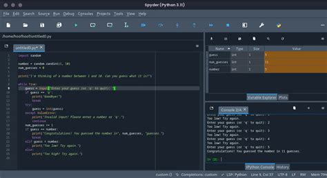 using python in linux can i code python in kali linux