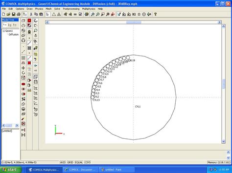 drawing a circular array
