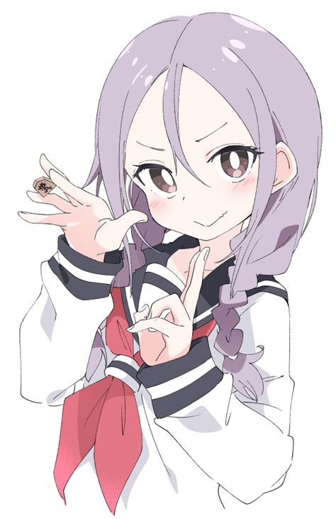 Safebooru 1girl Blush Braid Brown Eyes Closed Mouth Commentary