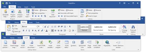 helpndoc s feature tour stunning user interface helpndoc