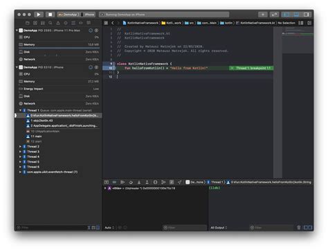 kotlin native and xcode integration insights mateusz matrejek
