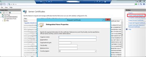 how to generate a csr on a windows based server database mart