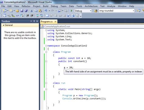 const readonly and static keywords in c