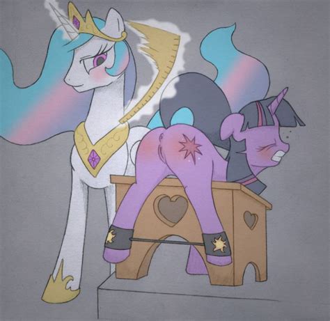 74981 spreader bar spanking nudity blush twilight sparkle