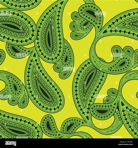 Paisley Seamless Background Stock Vector Image And Art Alamy