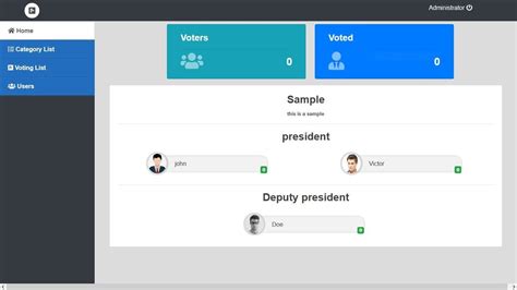 online voting management system using php and mysql youtube