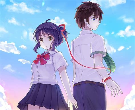 Online Crop Hd Wallpaper Anime Your Name Kimi No Na Wa Mitsuha