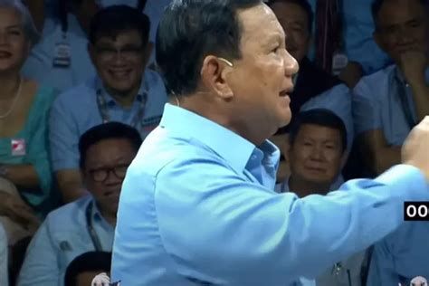 Prabowo Jawab Anies Yang Singgung Putusan Mk Saya Tidak Takut Tidak