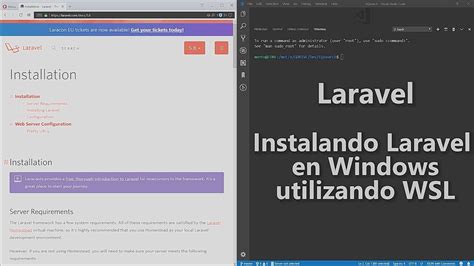 laravel instalando laravel en windows con wsl youtube