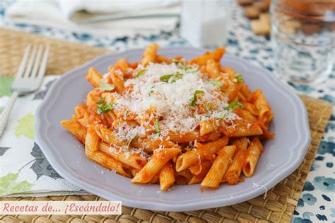 Macarrones Con Atún Y Tomate Receta De Pasta Rica Y Fácil Para