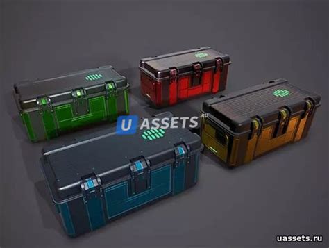 sci fi loot chests uassets ru всё для unity и unreal engine