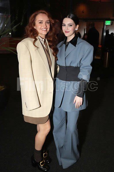 Olivia Cooke And Emily Carey Attend Hbos House Of The Dragon Fyc