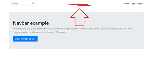 javascript how to write text in the middle of header in bootstrap 4