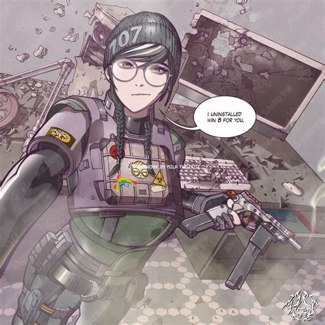Soldier Hate Win8 Rainbow Six Siege Dokkaebi Rainbow 6 Seige Tom