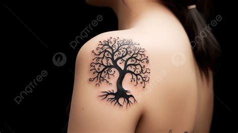 Life Tree Shoulder Tattoo Best Of Tattoo Gallery Background Pictures