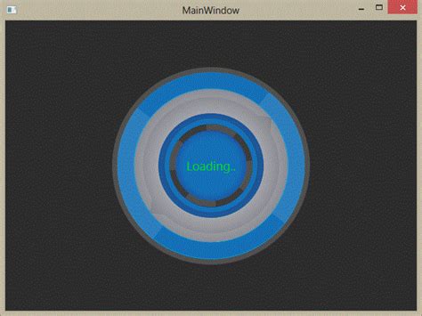 circular indeterminate progressbar codeproject