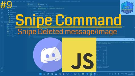 snipe command discord js v13 tutorial 9 youtube