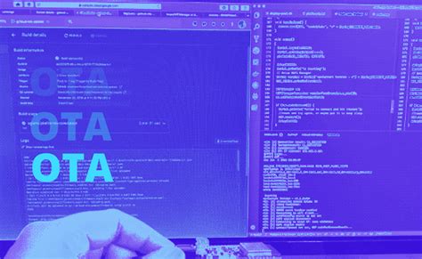serverless continuous integration and ota update flow for automatic iot