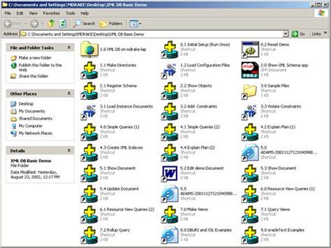 oracle xml db basic demo