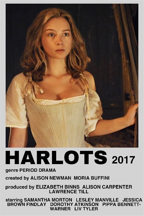 Harlots Polaroid Poster Harlot 18th Century Fashion Fashion Film